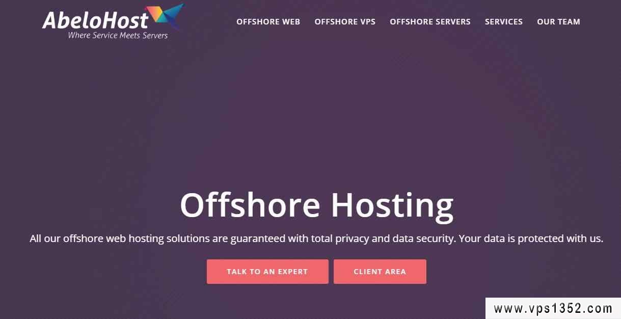 抗投诉国外VPS AbeloHost推荐，无视视频版权-VPS1352主机测评