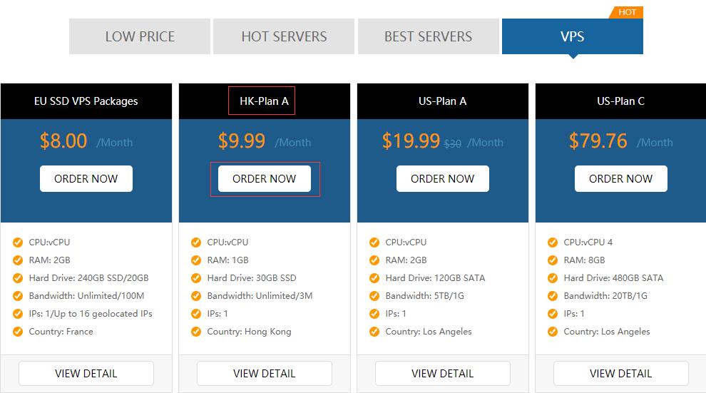 香港(HK) VPS VPB购买教程-VPS1352主机测评