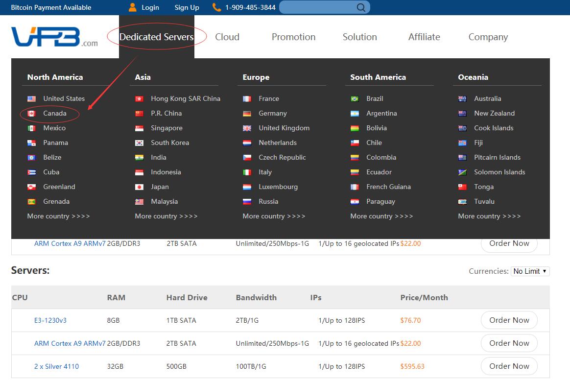 加拿大独立服务器推荐 – 多IP支持加拿大站群服务器理想选择-VPS1352主机测评