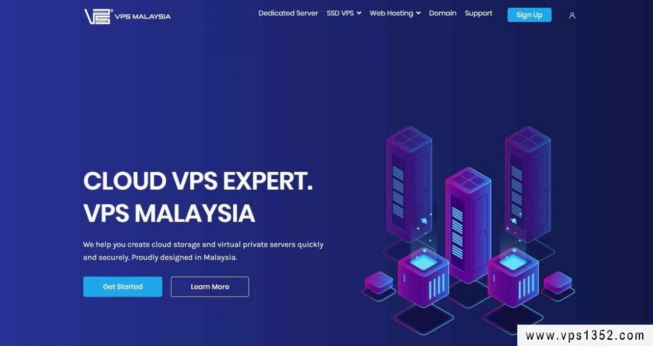 2款便宜马来西亚VPS推荐-VPS1352主机测评